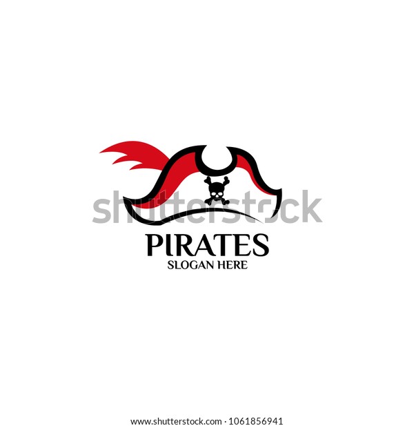 Sea Pirates Logo Template Design Vector : image vectorielle de stock ...
