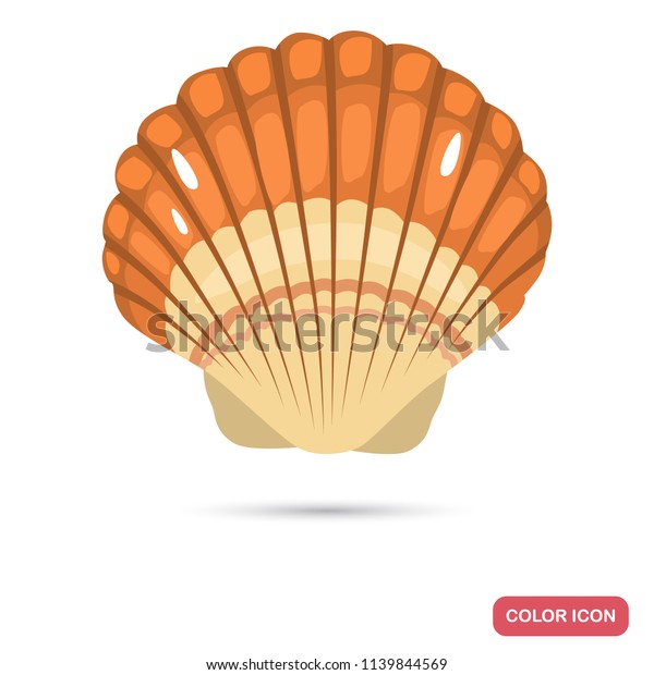 Sea Shell Cartoon Color High Quality Stock Vector (Royalty Free ...
