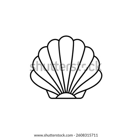 Conch Shell Line Drawing | Free download on ClipArtMag