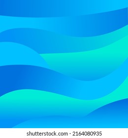Sea Waves Abstract Background Made By Stock Vector (Royalty Free ...