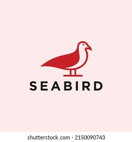 Seabird Logo Bird Icon Stock Vector (Royalty Free) 2150090743 ...
