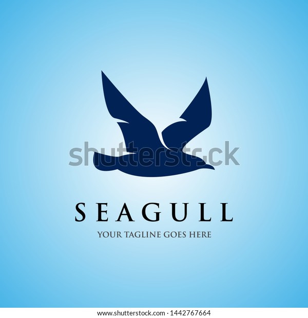 Seagull Logo Icon Designs Vector Stock Vector (Royalty Free) 1442767664 ...