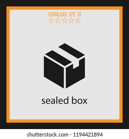 Close Box Vector Icon Stock Vector (Royalty Free) 1194434800