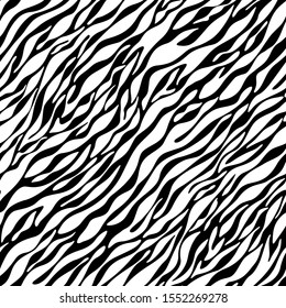 Seamless Abstract Animal Pattern Made Vector Stock Vector (Royalty Free ...