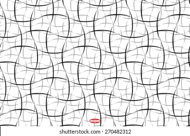 Seamless Abstract Black White Pattern Vector Stock Vector (Royalty Free ...