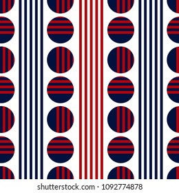 Abstract colorful stripes with white circle | Public domain vectors