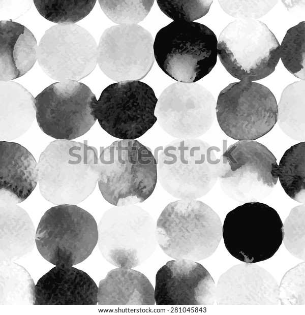 Seamless Abstract Hand Drawn Spot Pattern Stock Vector (Royalty Free ...