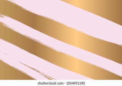 Seamless Abstract Pink Gold Pattern Pink Stock Vector (Royalty Free ...