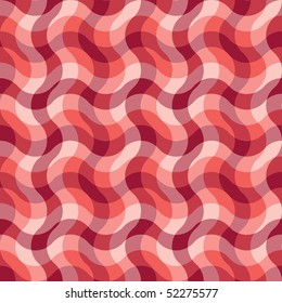 Seamless Abstract Red Wave Texture Stock Illustration 57958048 ...