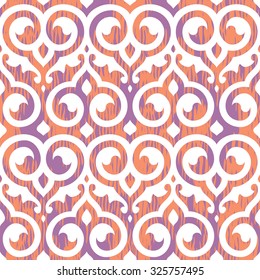 Seamless Ancient Arabic Abstract Flower Leaf Stock Vector (Royalty Free ...