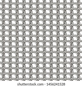 Row Lined White Circles Vector Illustration Stock Vector (Royalty Free ...