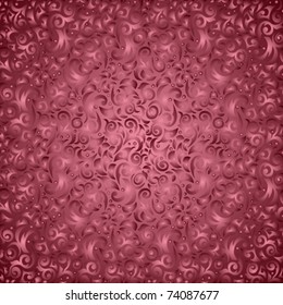 Seamless Background Claret Monograms Stock Vector (Royalty Free ...