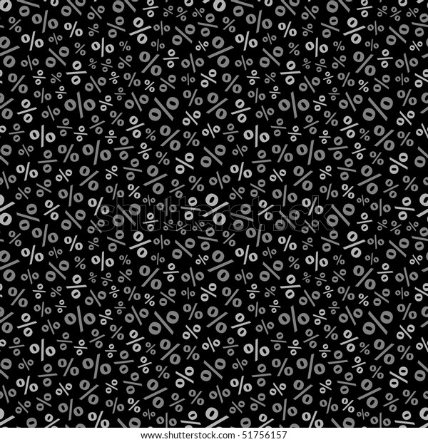 Seamless Background Percent Symbol Stock Vector (Royalty Free) 51756157