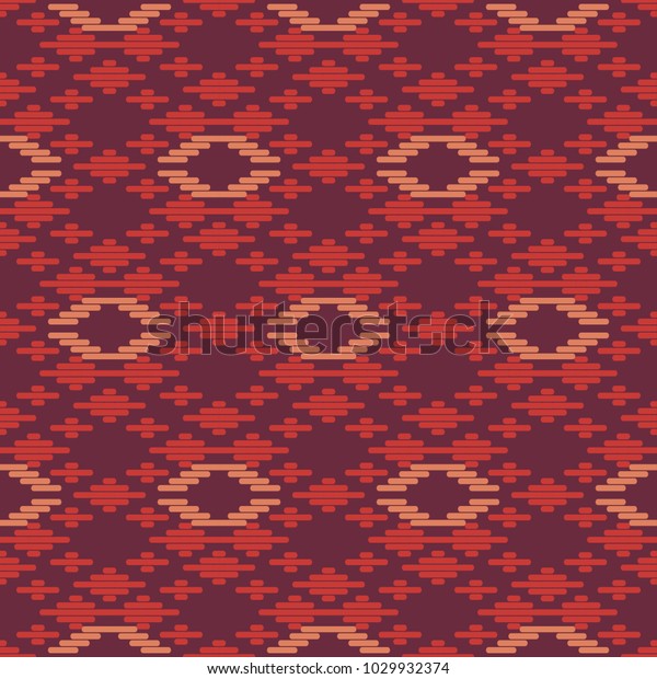 Seamless Background Southeast Asian Retro Aboriginal Stock Vector ...