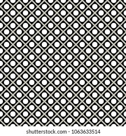 Seamless Monochrome Rounded Square Pattern Stock Vector (Royalty Free ...