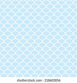 Seamless Blue Asian Waves Pattern Vector Stock Vector (Royalty Free) 218603056 | Shutterstock