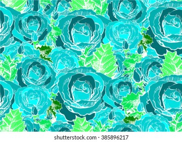 Seamless Bright Flash Colors Realistic Freehand Stock Vector (Royalty ...