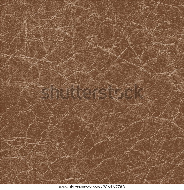 Texture in pelle naturale marrone senza cuciture, sfondo vettoriale ...