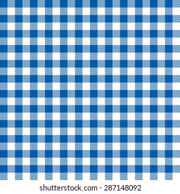 Seamless Coarse Blue Checkered Plaid Fabric Stock Vector (Royalty Free ...
