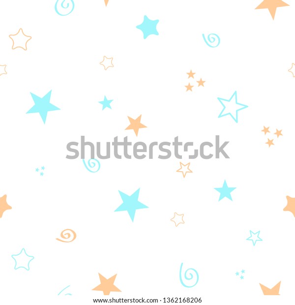 Seamless Color Pattern Your Baby Set Stock Vector (Royalty Free ...