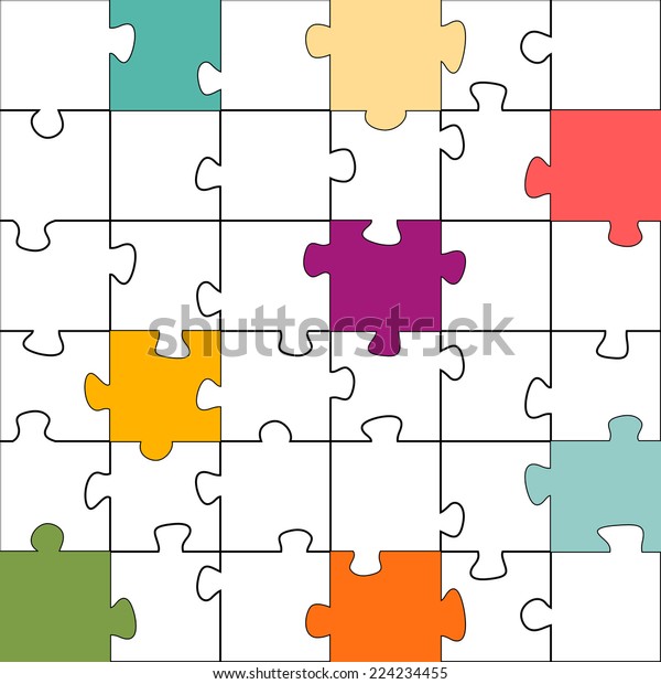 Seamless Color Puzzles Background Jigsaw Puzzle Stock Vector (Royalty ... Seamless Color Puzzles Background Jigsaw Puzzle Stock Vector (Royalty ...