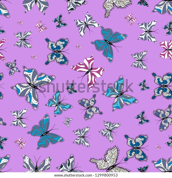 Seamless Cute Background Wrappers Wallpaper Design Stock Vector ...