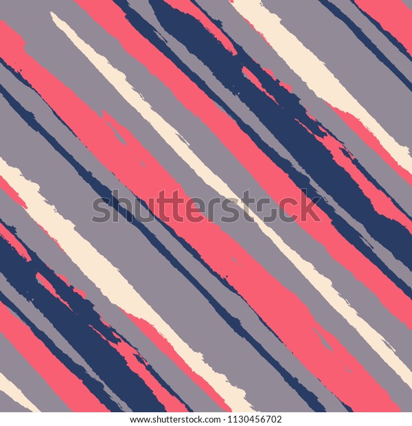 Seamless Diagonal Grunge Stripes Abstract Texture Stock Vector (Royalty ...