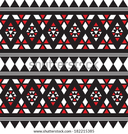 Seamless Ethnic African Texture Background Stock Vector (Royalty Free ...