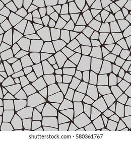 Seamless Faux Shattered Tile Pattern Stock Vector (Royalty Free ...