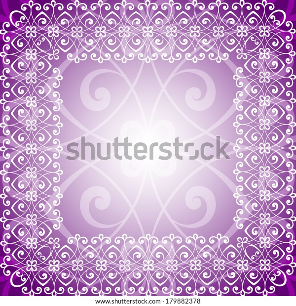 Seamless Filigree Frame Background Stock Vector (Royalty Free ...