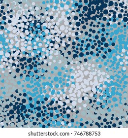 Seamless Fivecolor Camouflage Pattern Made Groups Stock Vector (Royalty ...