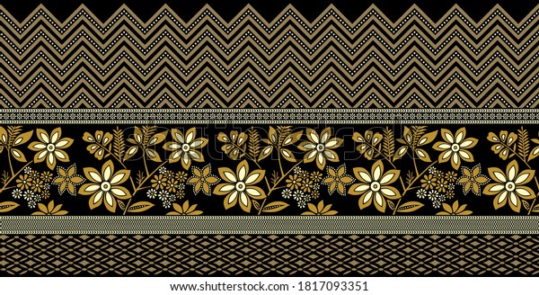 51,493 Flower Geometric Shapes Border Stock Vectors, Images & Vector ...