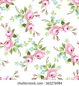 45,097 Small pink roses pattern Images, Stock Photos & Vectors ...
