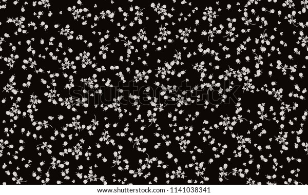 534 One Color Small Flower Print Images, Stock Photos & Vectors ...