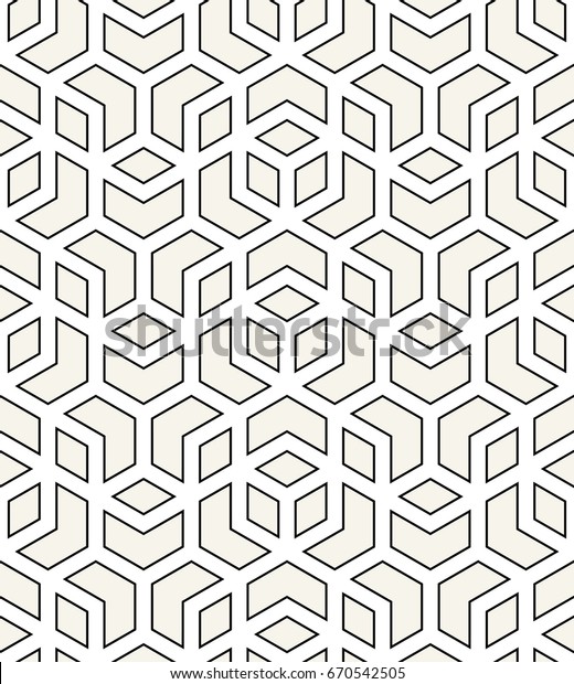 Seamless Geometric Minimal Graphic Design Cubes: vector de stock (libre ...
