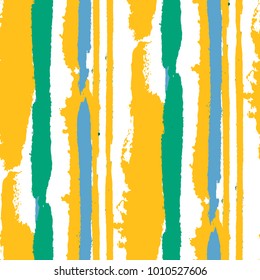 Seamless Grunge Stripes Painted Lines Texture Stock Vector (Royalty ...