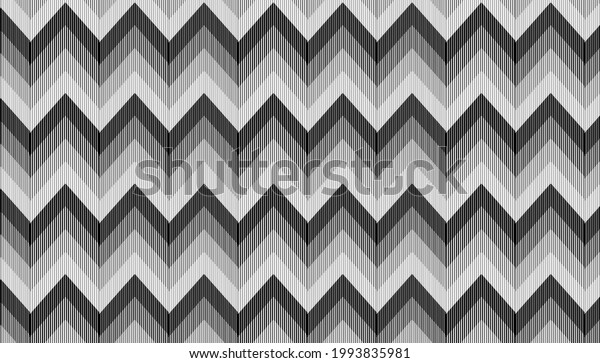 Seamless Halftone Geometric Stripe Line Pattern Stock Vector (Royalty ...