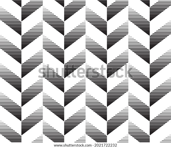 Seamless Halftone Rhombus Stripe Line Pattern Stock Vector (Royalty ...