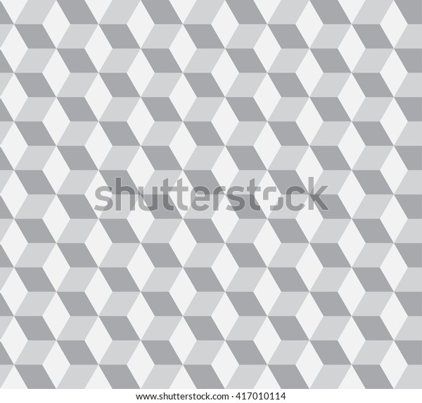 Seamless Hexagonal 3d Pattern Vector Illustration Stock Vector (Royalty ...