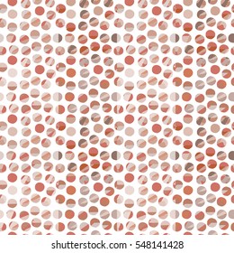 Seamless Illustration Different Rounds Abstract Vector Stock Vector ...