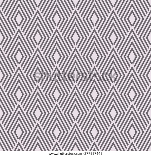 Seamless Inverse Black White Art Deco Stock Vector (Royalty Free ...