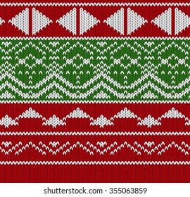 Knitted Sweater Backgroundborder Frame: стоковая иллюстрация ...