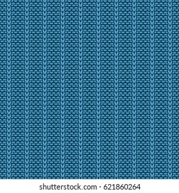 Seamless Knitting Pattern Knitwear Texture Vector Stock Vector (Royalty ...