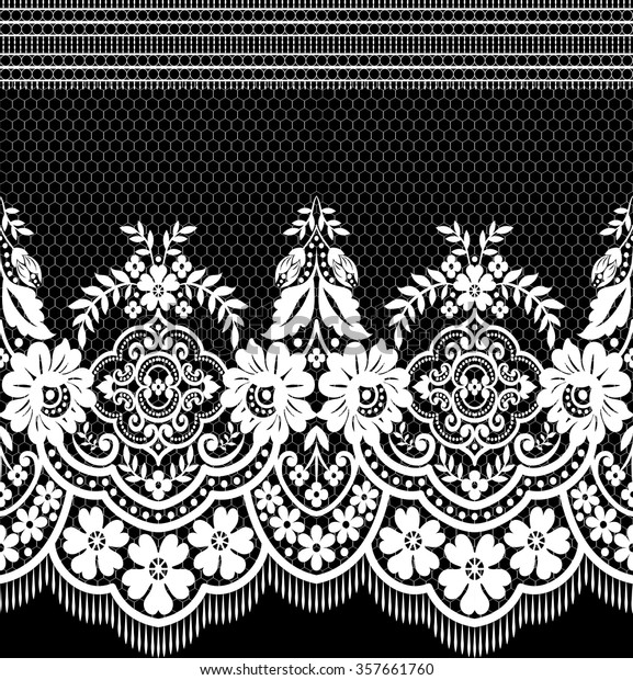 Seamless Lace Pattern Flower Vintage Vector Stock Vector (Royalty Free ... Seamless Lace Pattern Flower Vintage Vector Stock Vector (Royalty Free ...