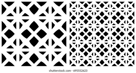 Seamless Line Pattern On Transparent Background Stock Vector (Royalty ...