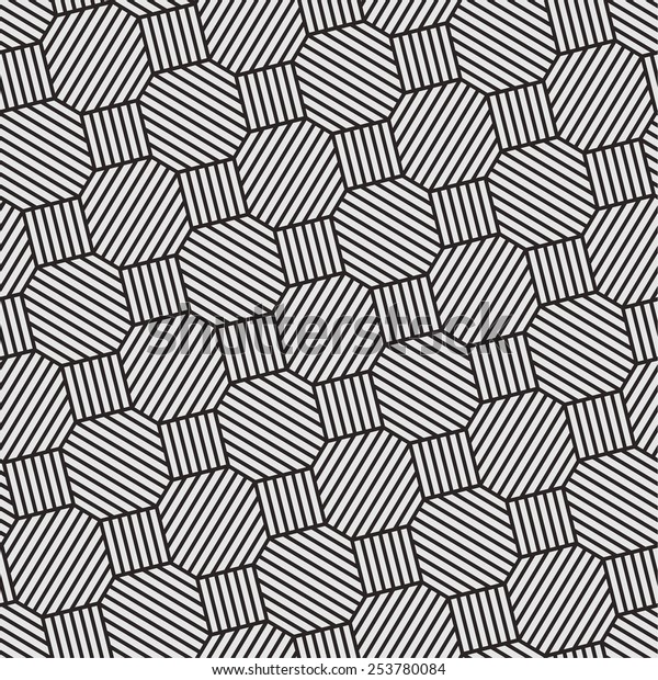 Seamless Linear Pattern Stylish Texture Repeating: vector de stock ...
