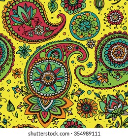 Seamless Pattern Based On Traditional Asian Stock Vector (Royalty Free ...