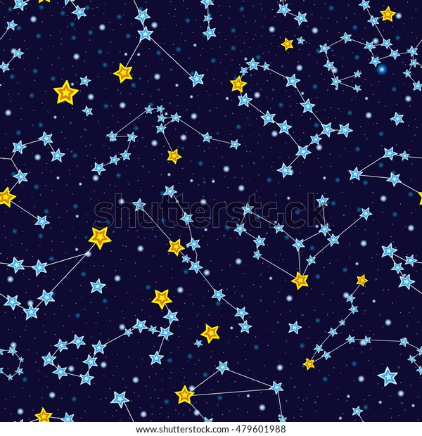 Star Constellations Illustrations