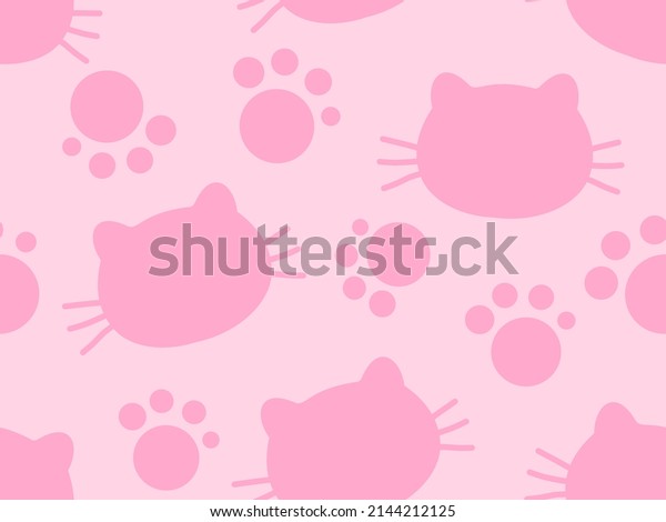 24 619 рез. по запросу «Seamless pink cat pattern» — изображения ...