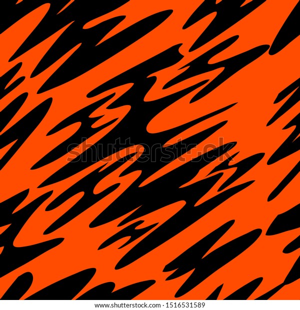 Seamless Pattern Fierce Terrible Themes Stock Vector (Royalty Free ...